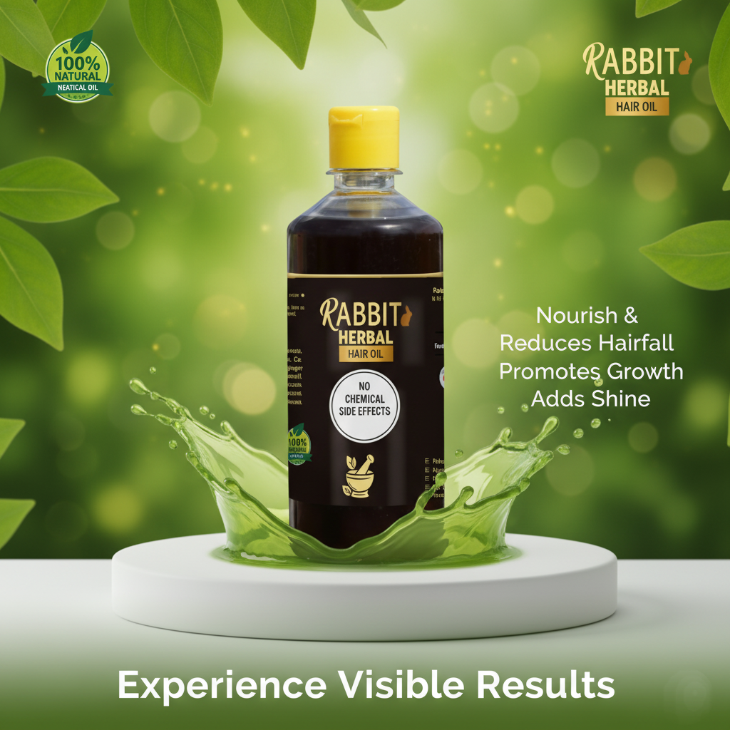 Products – RABBIT HERBAL HAIR OIL